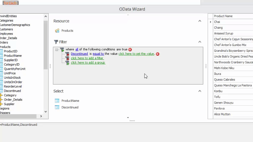 Odata Part 3 Filtering With Static Values